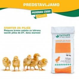 Hrana za piliće-pelet 10 kg Starter FARMOFIT PERO Zenica d.o.o.