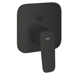 Baterija podžbukna+prebacivač Cubeo-crna 1017782430 GROHE PERO Zenica d ...
